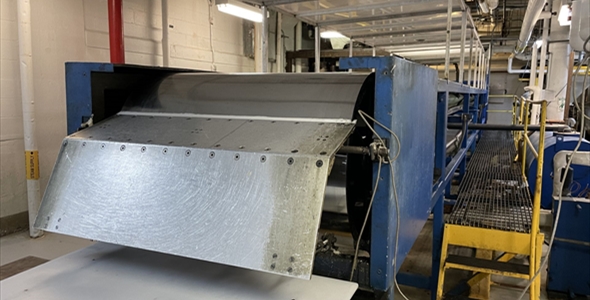 Sandvik Stainless Steel Cooling Belt Conveyor For Continuous Cooling ...