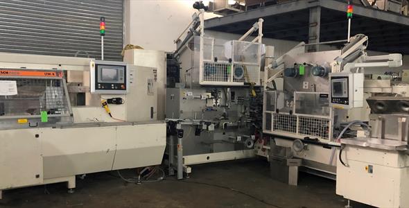 Loesch Chewing Gum Wrapping Line B Type – Style 18 On Edge | Packaging ...